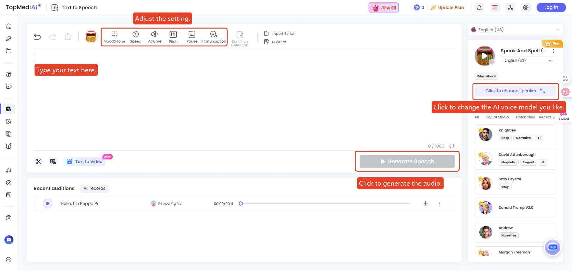 AI Speak and Spell Voice Generator Online for Free TTS